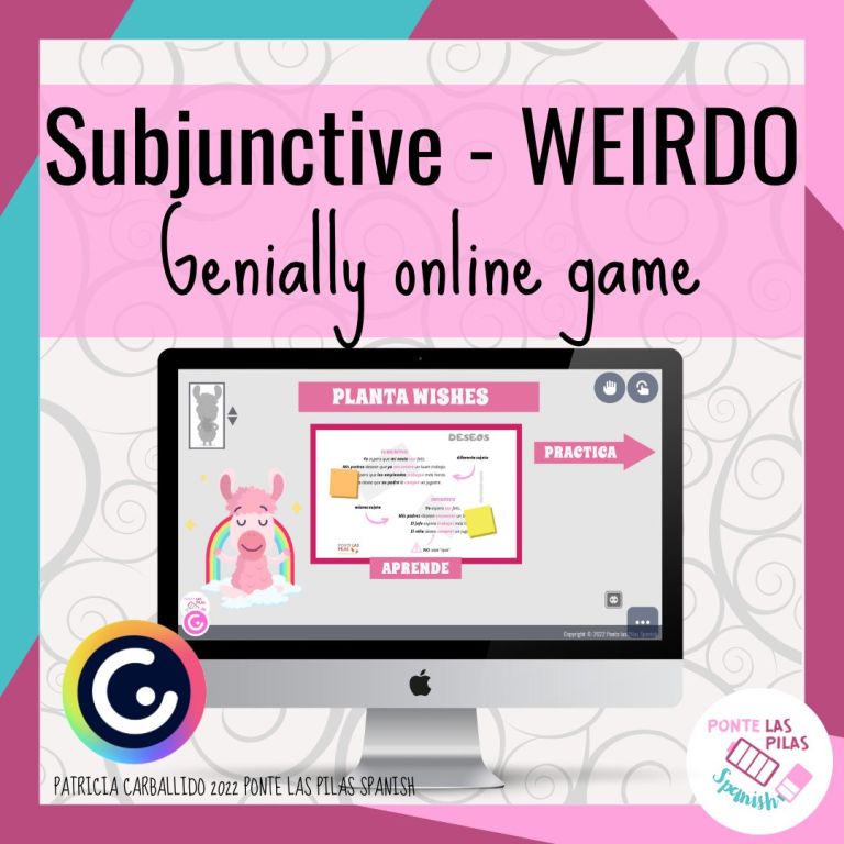 Juegos Interactivos de Español Online | Genially | Ponte las Pilas ...