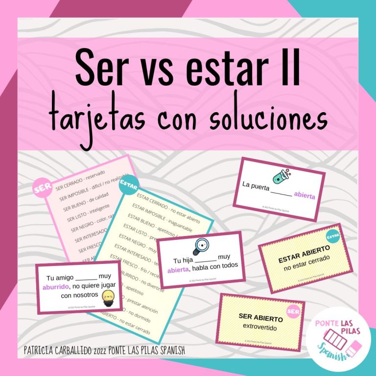 Descarga de recursos de español | Actividades y Tarjetas para profes de ...