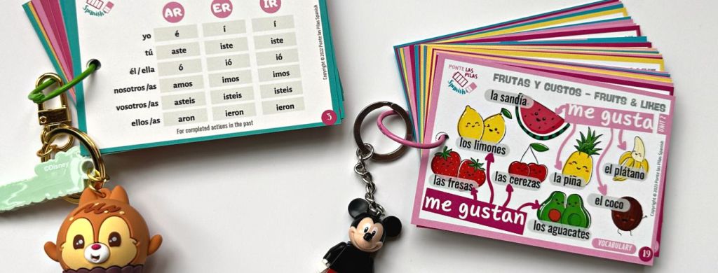 Ventajas de aprender español con flashcards o tarjetas didácticas ...